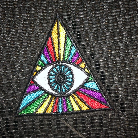 Office | The Eye In The Sky Pyramid Patch 635 12 Or | Poshmark